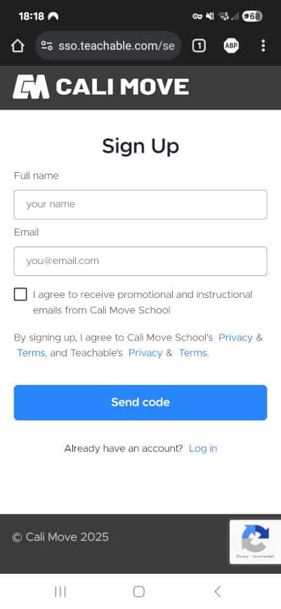 Cali Move App Review 2025: Best General Calisthenics App