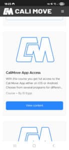 Cali Move App Review 2025: Best General Calisthenics App