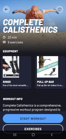 Cali Move App Review 2025: Best General Calisthenics App