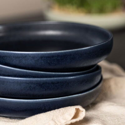 Vegetarische amuse basilicumschelpjes en citroenricottacreme